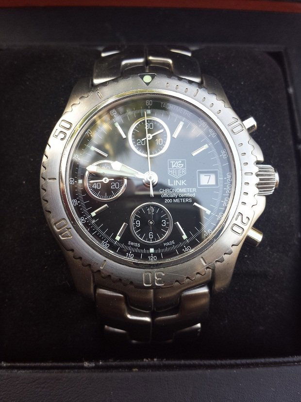 Tag Heuer Link Automatic Chronometer 200 meters w/box - May 24, 2014 ...