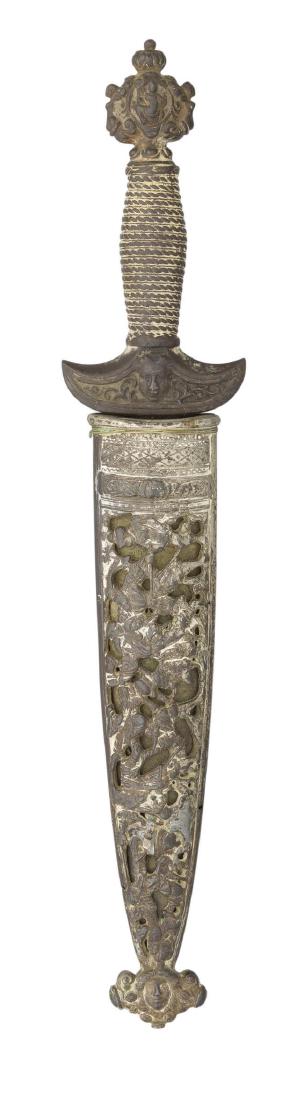 A 'HOLBEIN' DAGGER IN SWISS 16TH CENTURY STYLE, 19TH