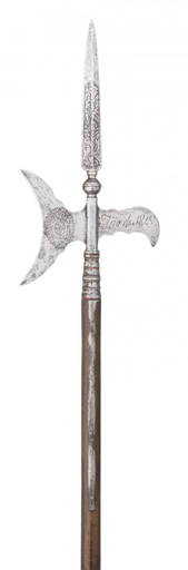 A Spanish Halberd For The Royal Guard Of Queen Isabella