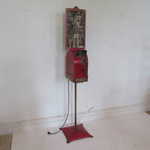 Early 1900's Reel Card Mutoscope Coin Op Movie Machine