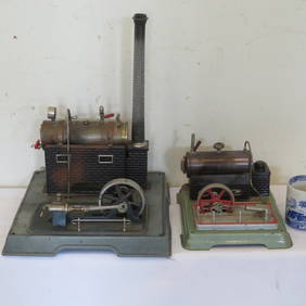 2 German Toy Steam Engines