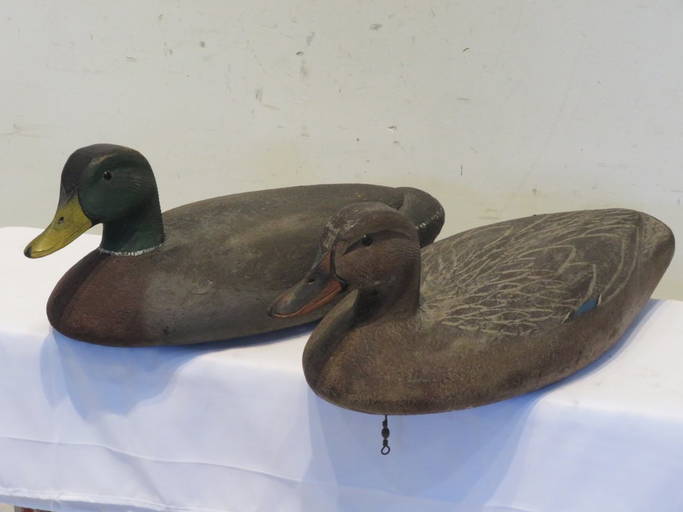 2 Oh Mallard Duck Decoys