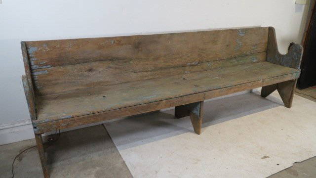 Pine Benches & Stools for Sale at Auction
