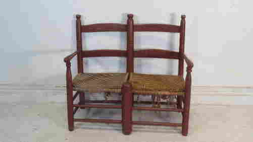 EARLY 19TH C COVERED WOODEN FIRKIN; OLD BLUE - Jul 27, 2013 | Marion ...