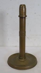 Antique Cornelius & Baker Brass Candlestick,