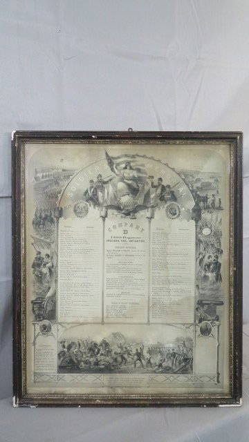 Civil War Roster For Company D, 116th Regiment, Indiana Vol. Infantry ...