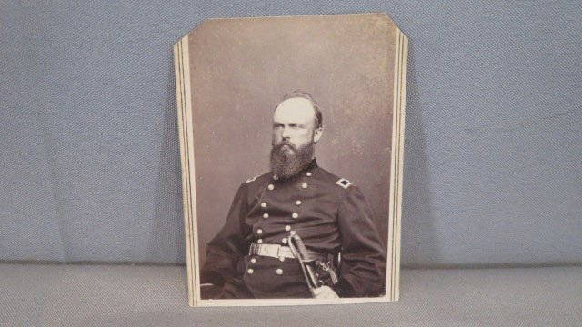 Cdv Civil War Image Of Union Brig. General John Potts Slough, 1st Colo ...
