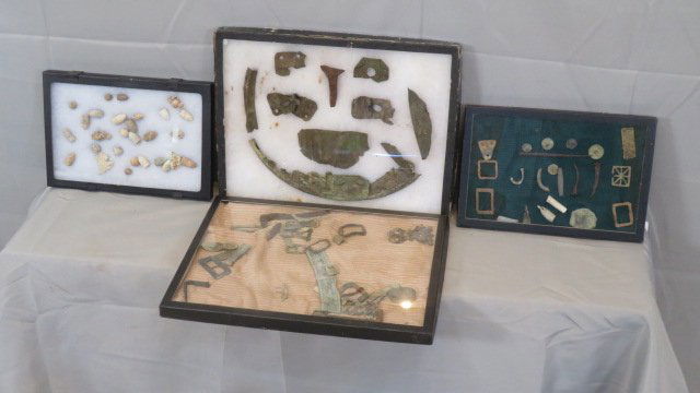 4 Frames Of Civil War Battlefield Finds