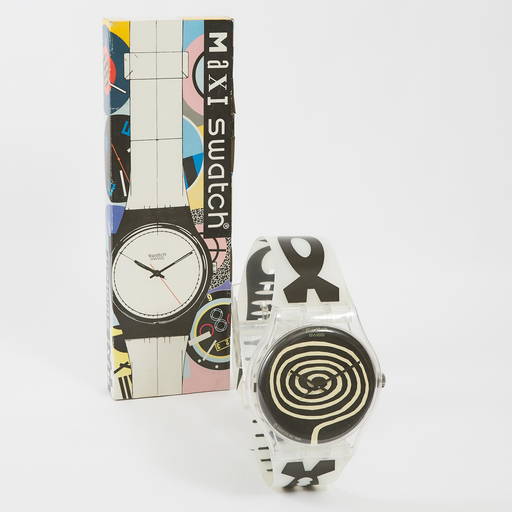 Swatch Watch 'maxi' Wall Clock, 1996, Assembled Length