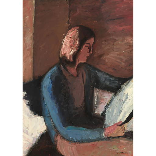 William Goodridge Roberts, R.c.a, Portrait Of Marian,