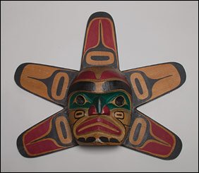 174: Native Art Ellen Neel (-1966), A NWC sun mask