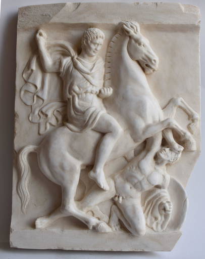Classical battle high relief. marble sculptur (#0014) on Dec 06, 2022 ...