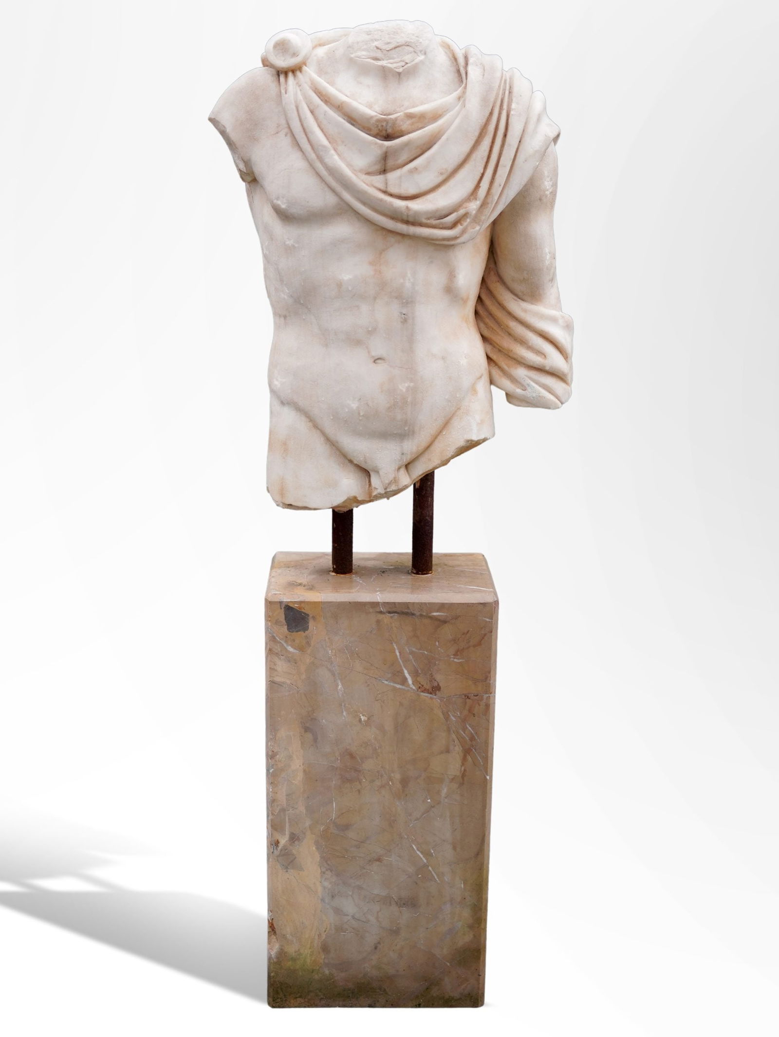 Torso Sculpture In Marble Auction