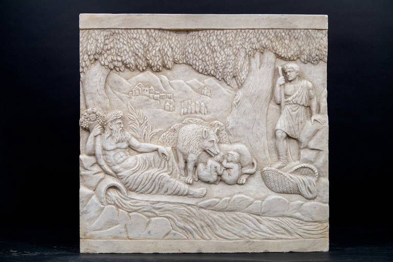 Relief, Romulus And Remus On The Riverbed Of Rome