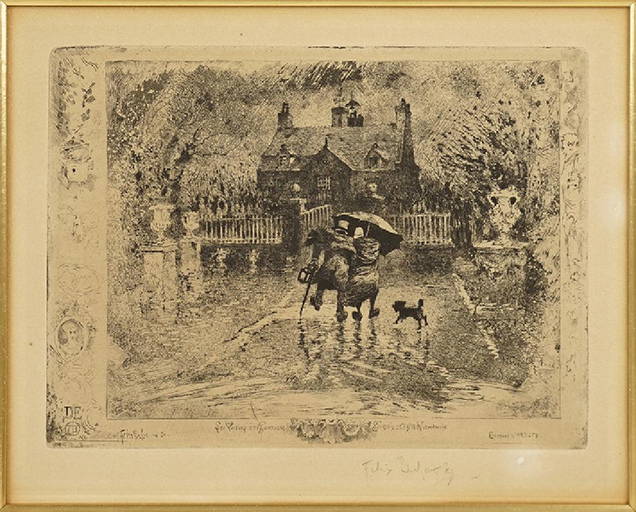 Felix Buhot (French, 1847-1898) Les Voisins de - May 24, 2017 | Susanin ...