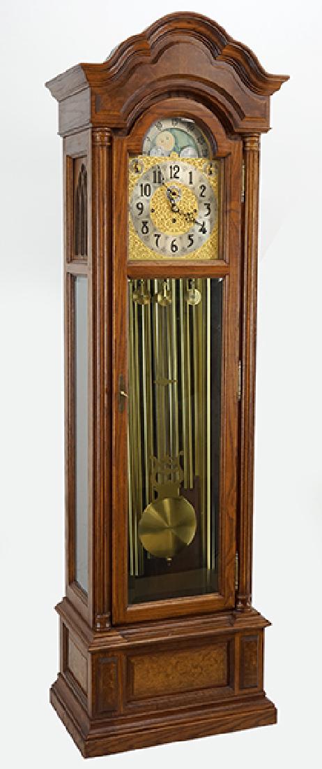 A Charles Sligh Grandfather Clock.