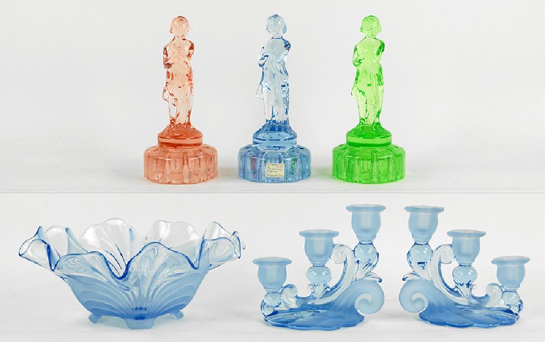 A Collection of Cambridge Glass.