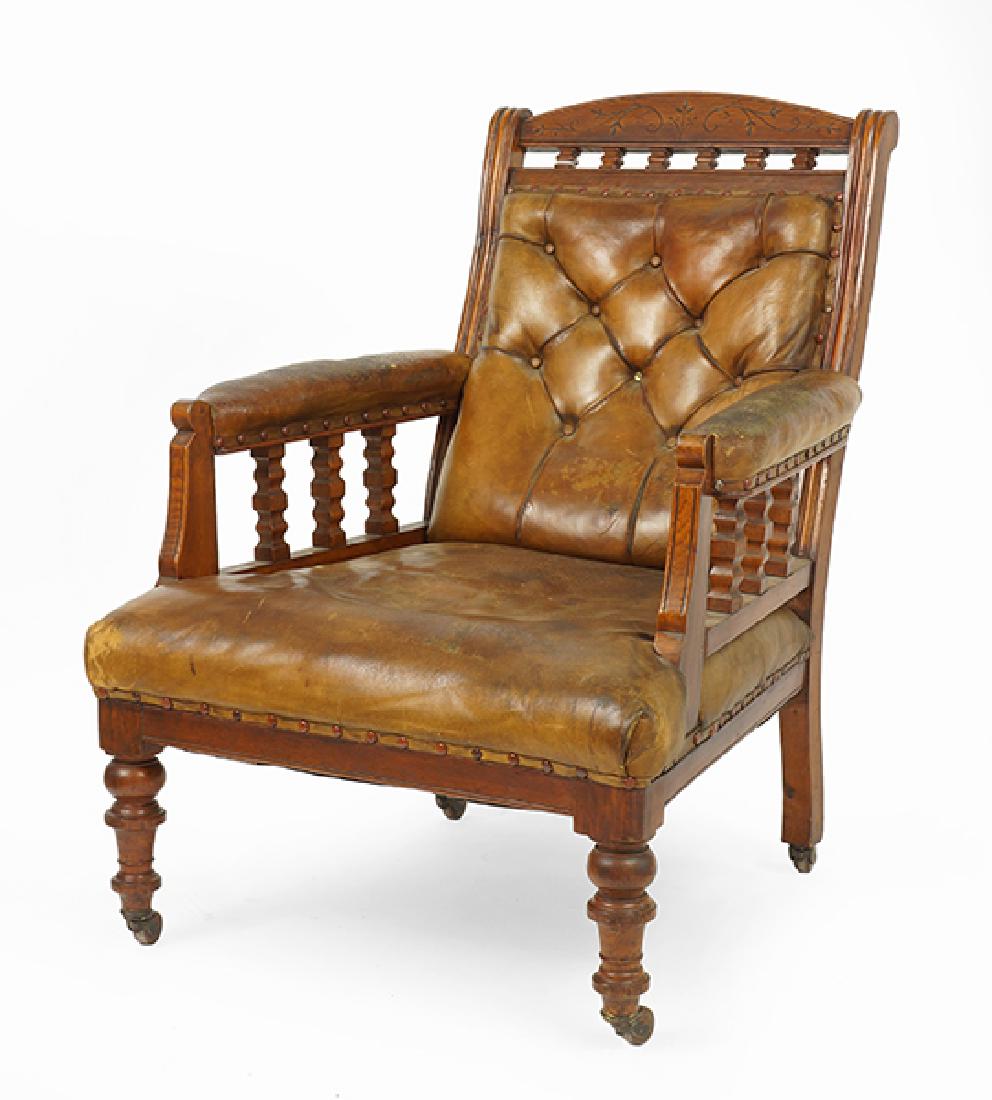 An Aesthetic Movement Chair.