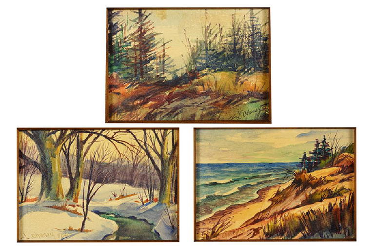 Lester Chaney (American, 1907-1998) Indiana Dunes. - Apr 20, 2018 ...