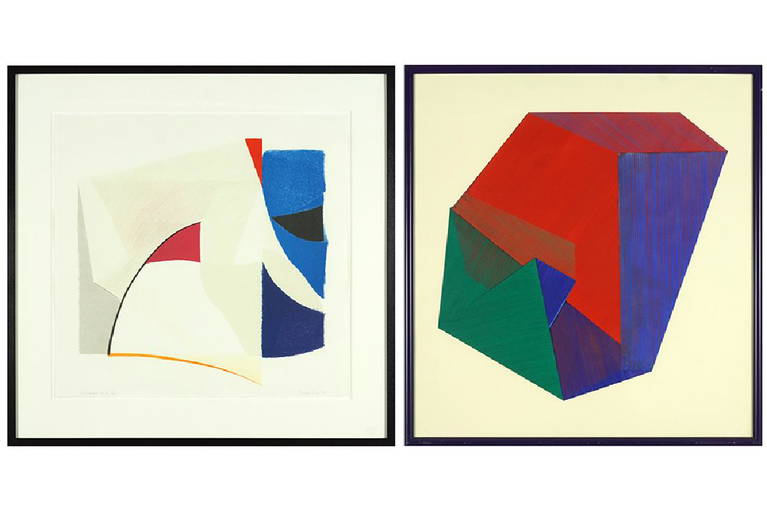 Susan Crile (american, B. 1942) Transparent Solid.