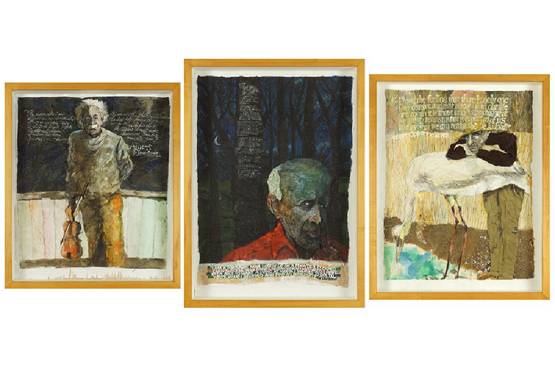 Sam Fink (American, B. 1916) Three Works.