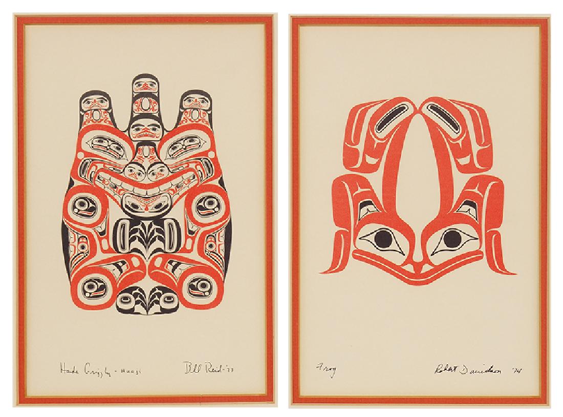 William 'Bill' Reid (Canadian, 1920-1998) Haida Grizzly