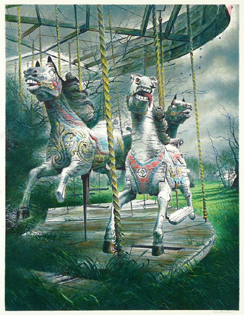 Robert Addison (American, 1924-1988) Carousel.