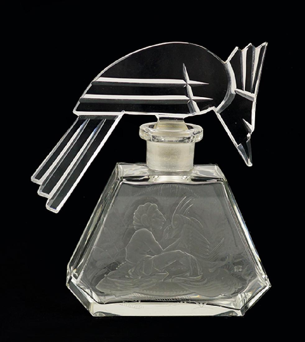 A 1930s Hoffmann Czechoslovakian 'Aztec' Perfume