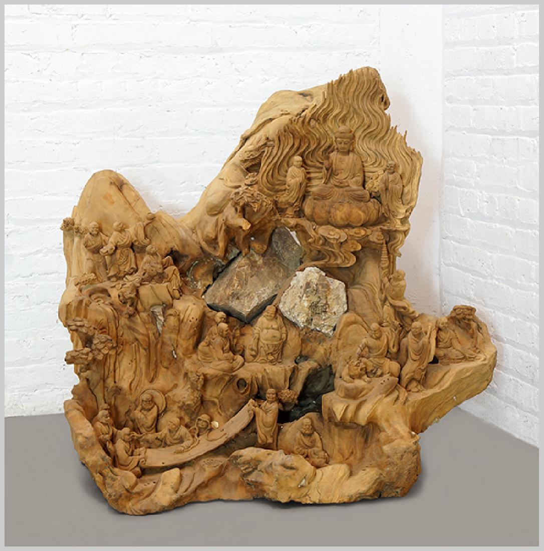 A Chinese Root Carving.