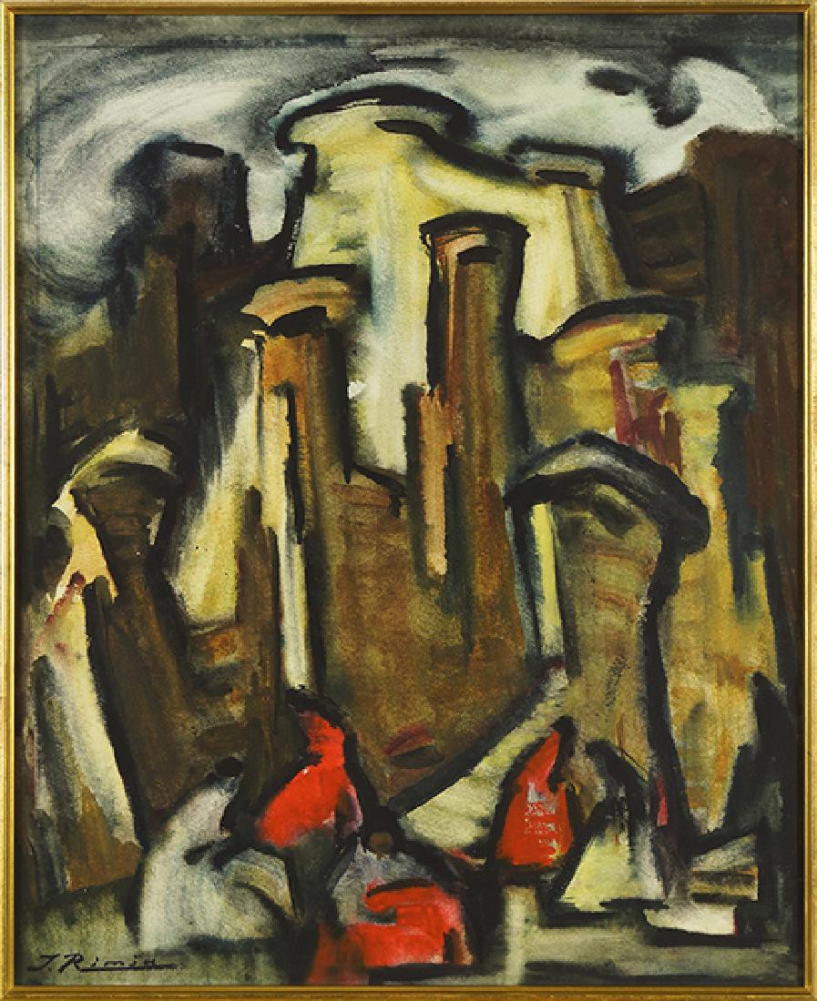 Juan Rimsa (argentinian, 1903 1978) Fiesta En Calacoto.