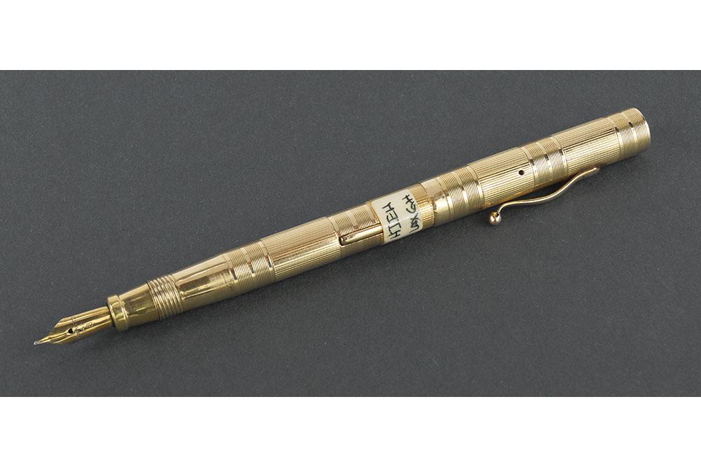 Louis Tamis and Son 14K Yellow Gold Fountain Pen. - Feb 20, 2020 ...
