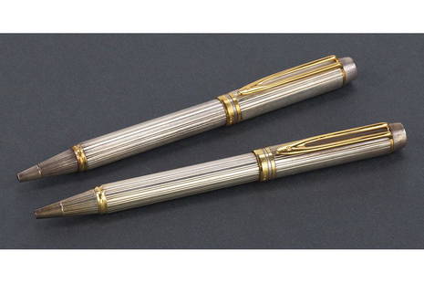 Rare Waterman #402 Sterling "snail" Pen