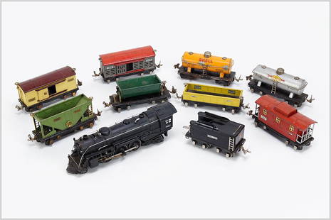 Lionel Electric Train Set.
