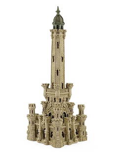 Fausto Battelli, Painted Relief Plaster Sculpture,