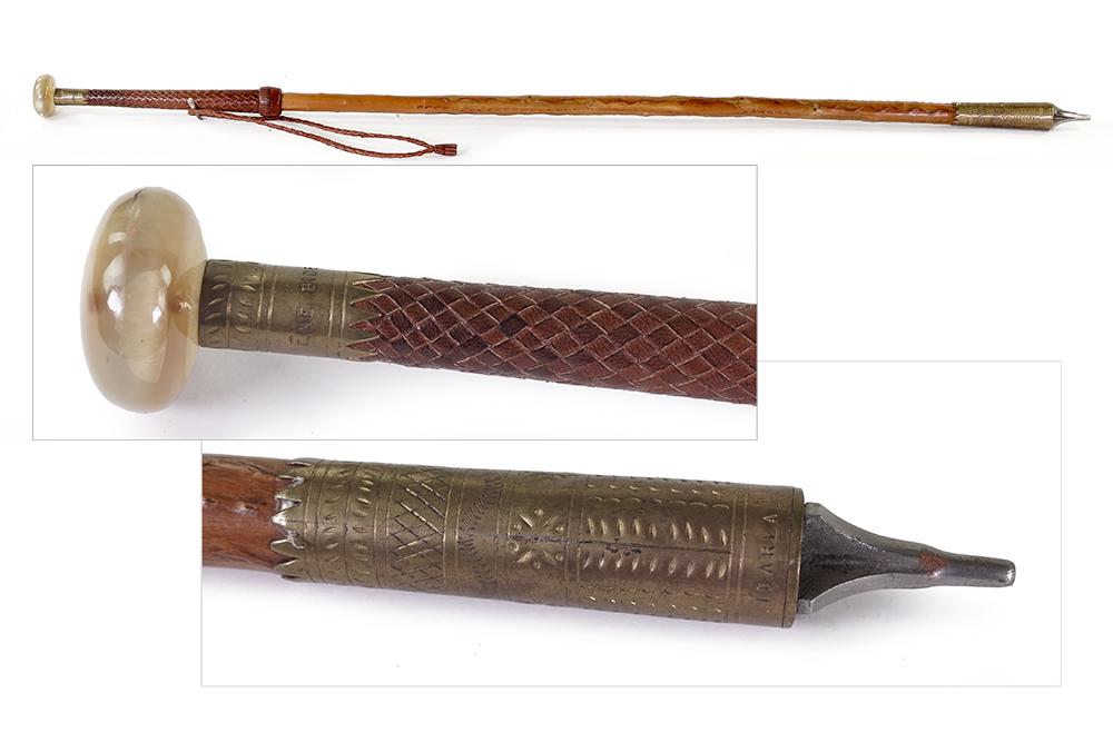 A Makila Walking Stick.