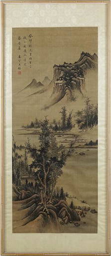 A Chinese Scroll Painting.