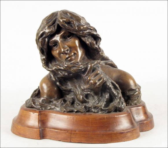 Leon Noel Delagrange Bronze Sculpture.