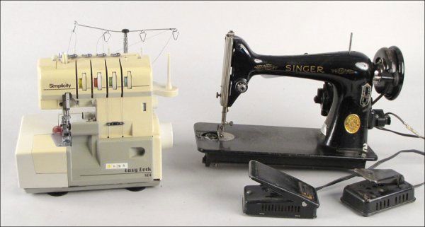 1944 SINGER SEWING MACHINE. - Feb 20, 2010 | Susanin's Auctions in IL