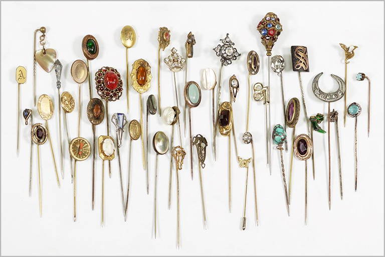 A Collection Of Stick Pins.
