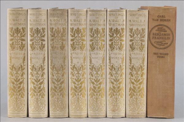 Walt Whitman, 'the Complete Writings Of Walt Wh