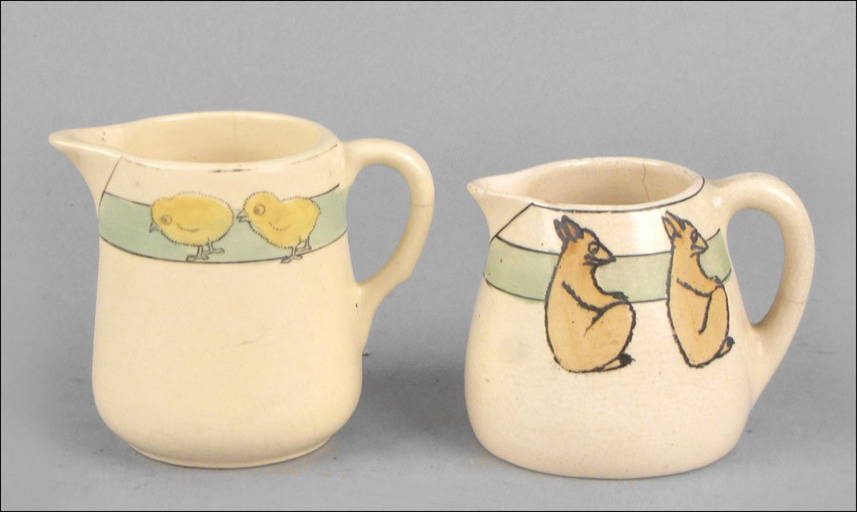 Two Roseville Juvenile Pitchers.