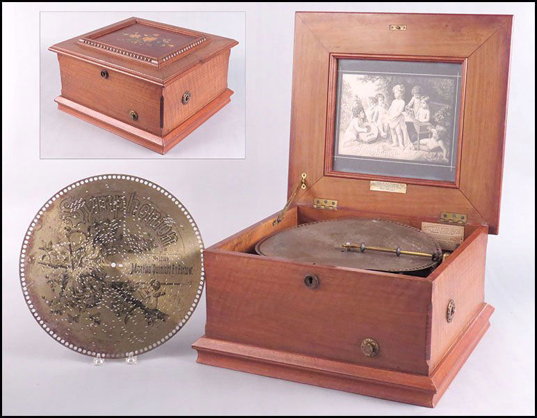 Antique Symphonium Music Box.