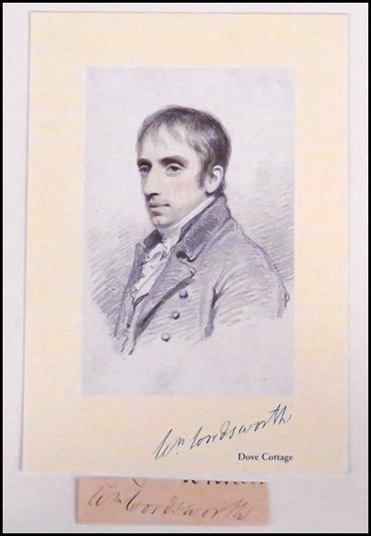 WILLIAM WORDSWORTH (ENGLISH, 1770-1850) AUTOGRAPH. - Oct 19, 2013 ...