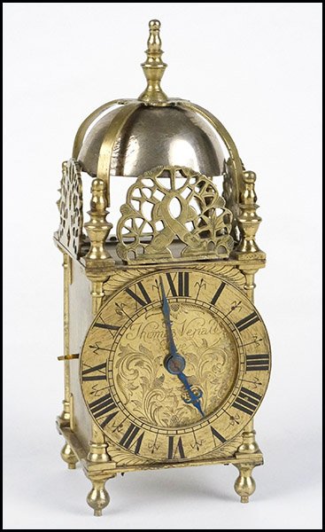 19TH CENTURY ENGLISH LANTERN CLOCK. - Apr 05, 2014 | Susanin's Auctions ...