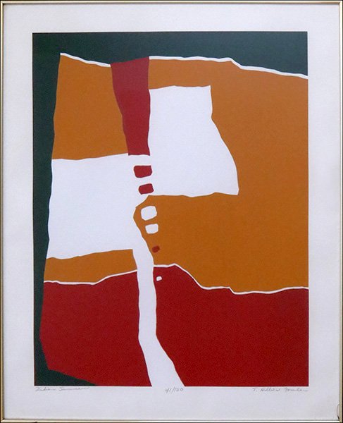 T. HILLIER FOWLER (AMERICAN, 20TH CENTURY) INDIAN SUMME