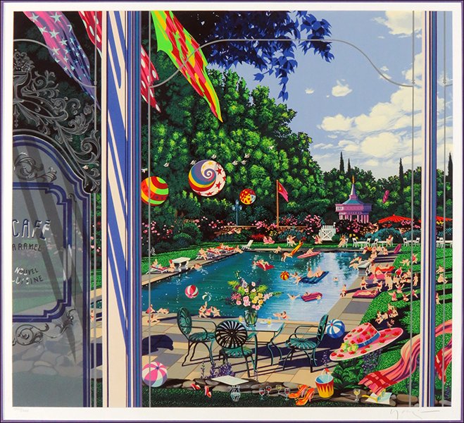 HIRO YAMAGATA (JAPANESE, B. 1948) POOL PARTY. - May 18, 2014 | Susanin ...