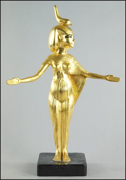 BOEHM PORCELAIN GODDESS SELKET.