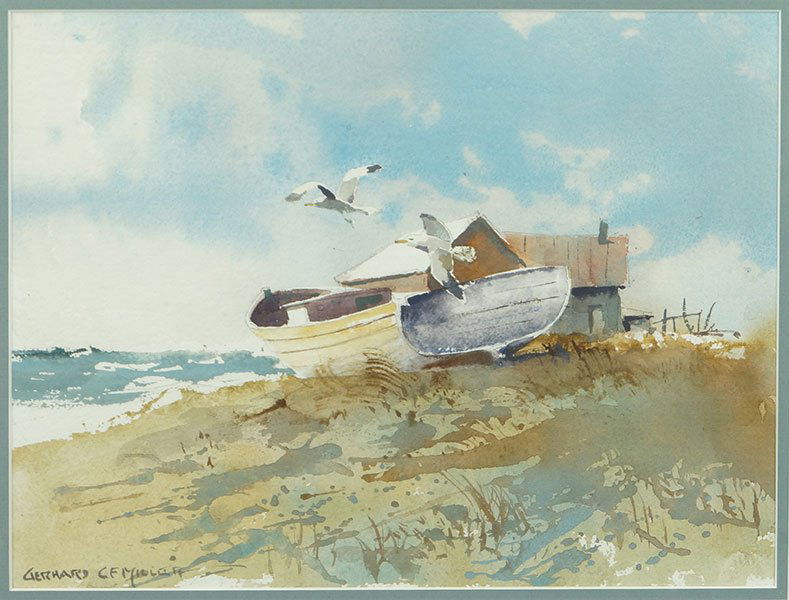 GERHARD C.F. MILLER (1903-2003) PENINSULA ARK SCHOOL.