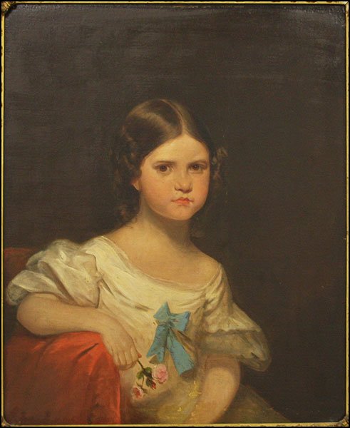 CHESTER HARDING (AMERICAN, 1792-1866) PORTRAIT OF SARAH