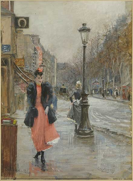 JOSEF ENGELHART (AUSTRIAN, 1864-1941) BOULEVARD DE